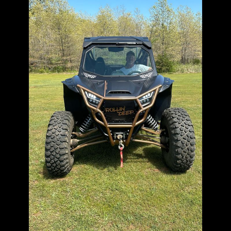 Kawasaki KRX 1000 Headlight Guard Front Bumper – JI FAB LLC